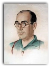 Luis Rosales, escritor y poeta, amigo de García Lorca - F.N. Francisco Franco